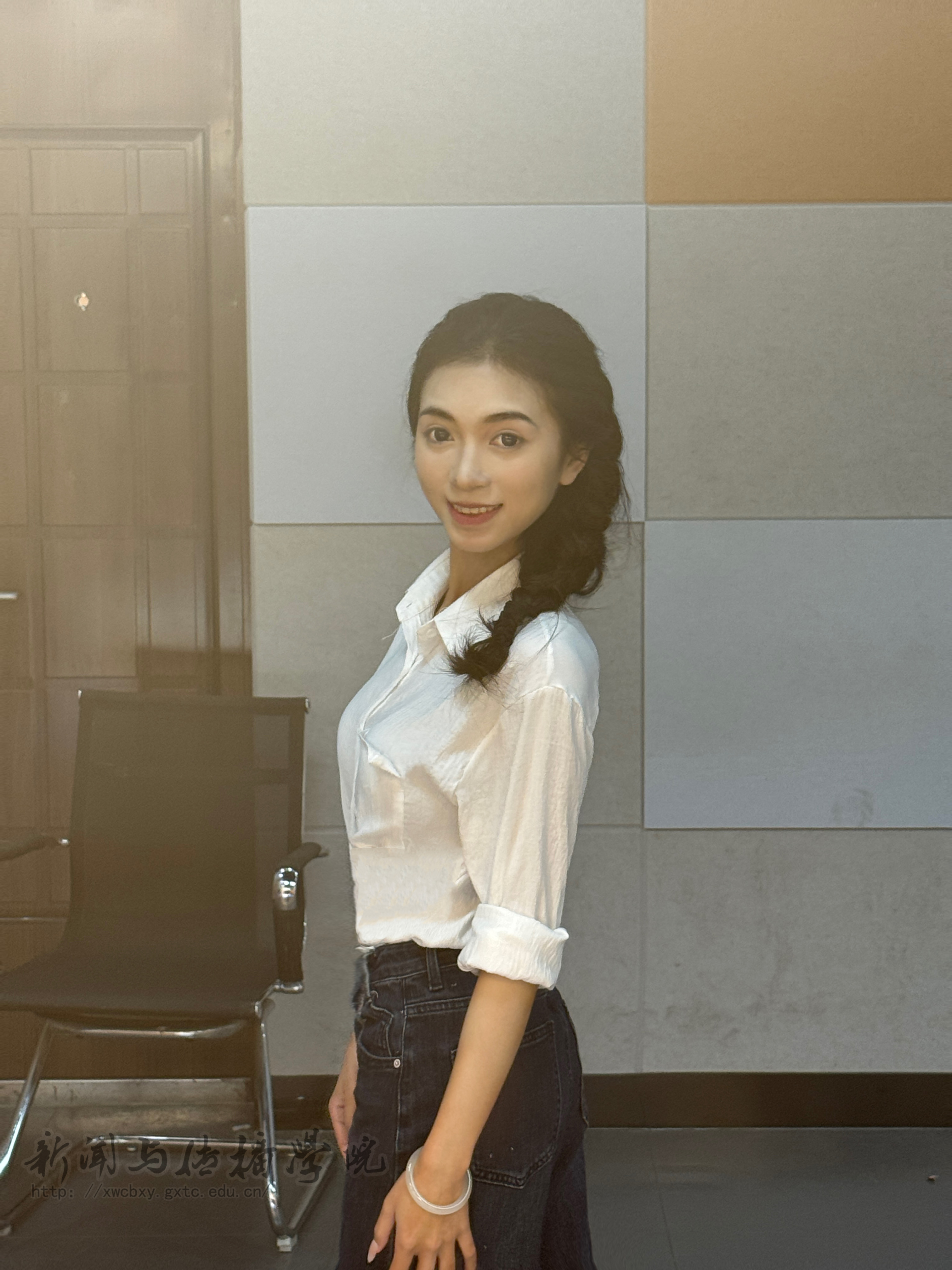 【自治区人民政府奖学金获得者】2024级播音与主持艺术专业潘世滢：以声致远，凭行致广-南宁师范大学-新闻与传播学院